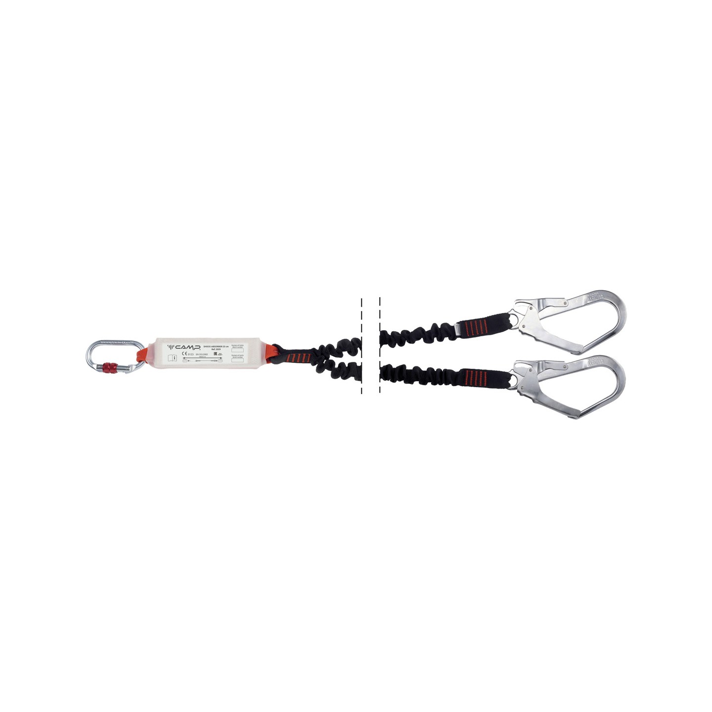 Longe élastique SHOCK ABSORBER REWIND DOUBLE | L'Echelle Européenne